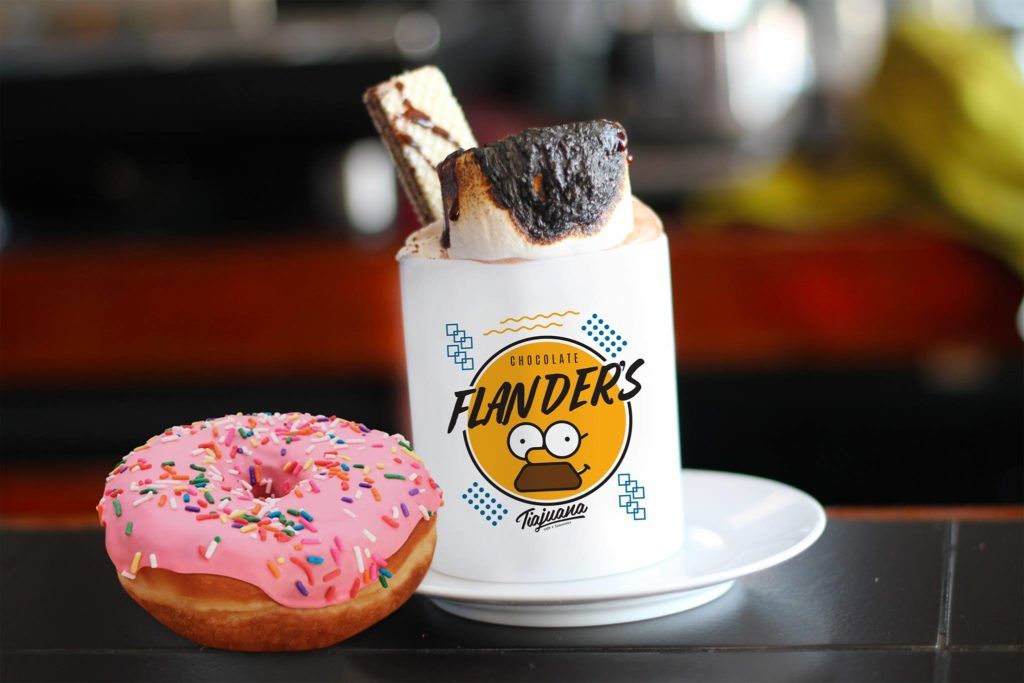 El sueño de todo fan: prueba la dona de Homero con tu chocolate ...