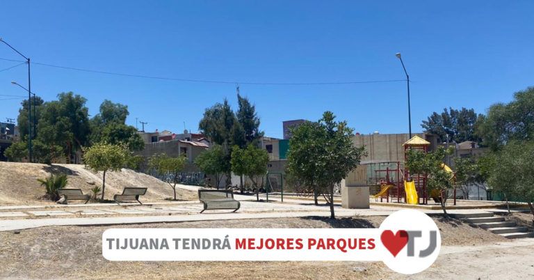 Van a reconstruir y mejorar parques de Tijuana • Yo Amo Tijuana